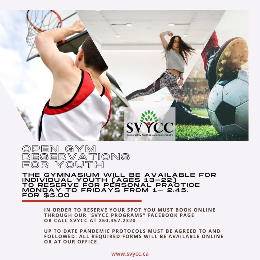 Home | Salmo Valley Youth & Community Centre