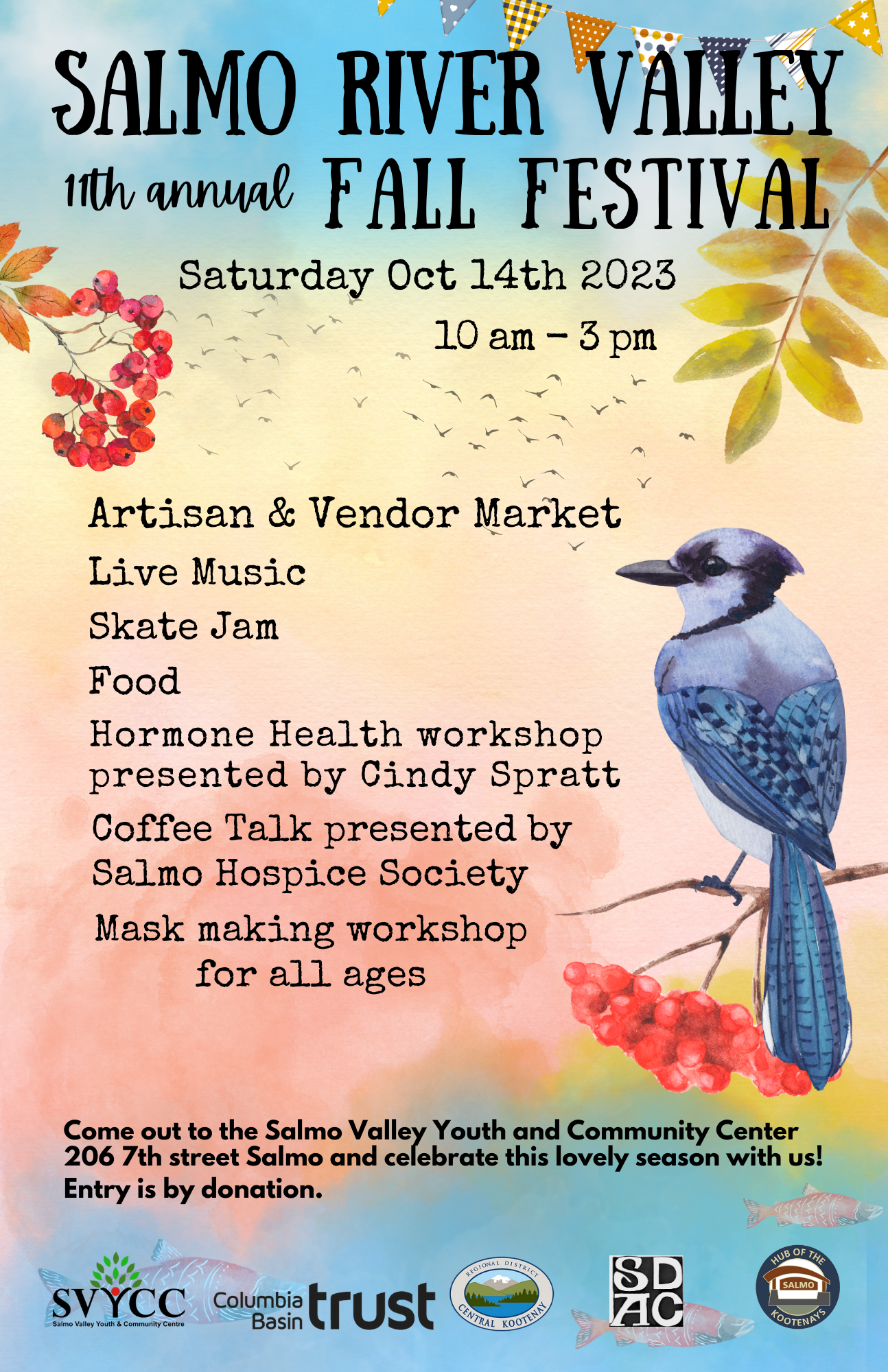 Salmo River Valley 11th Annual Fall Festival | Salmo Valley Youth ...